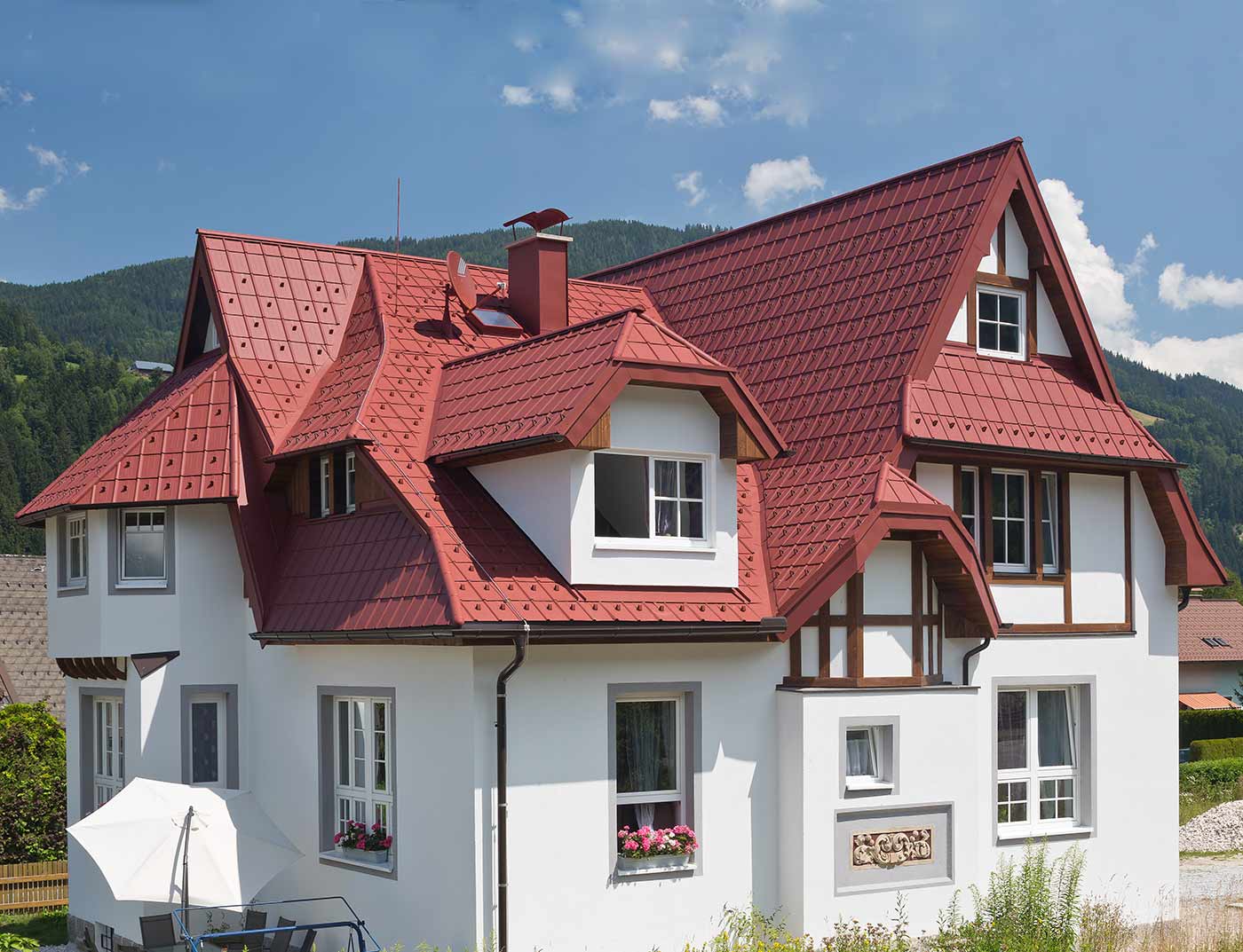 Dachplatte – bewährtes, widerstandsfähiges Dachsystem | PREFA